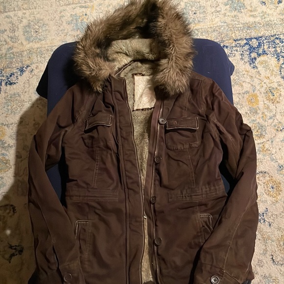 Abercrombie & Fitch | Jackets & Coats | Abercrombie Fitch Vintage Faux ...